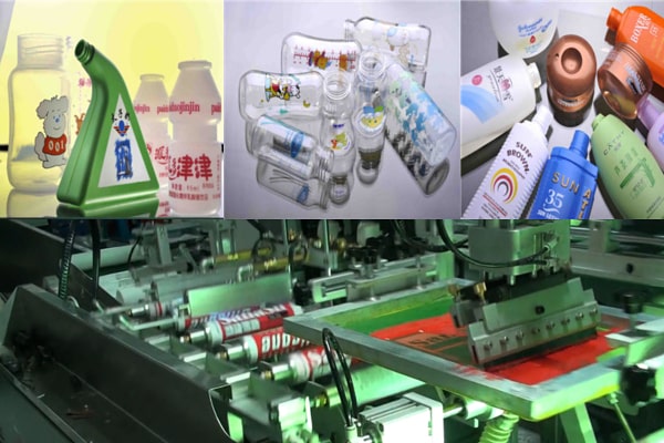 SAP-102-B Automatic Monochrome Bottle Screen Printing Machine - SUNSHINE