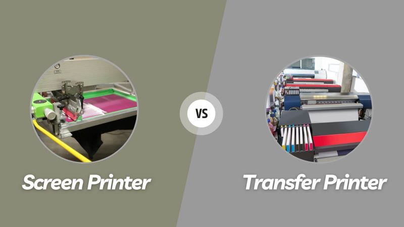 Screen Printer vs Transfer Printer: How to Choose? - SUNSHINE