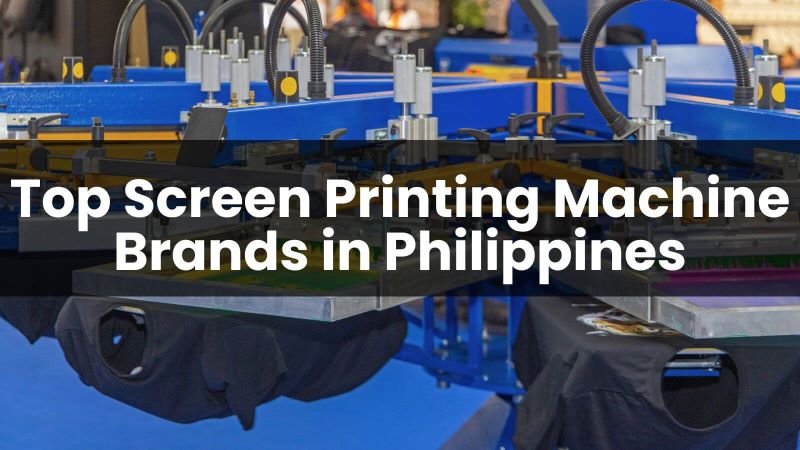 Top 5 Screen Printing Machine Brands in Philippines in 2025 - Sunshine